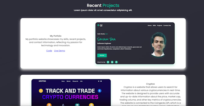 Build a full stack website with modern design by Shivamjhadev | Fiverr