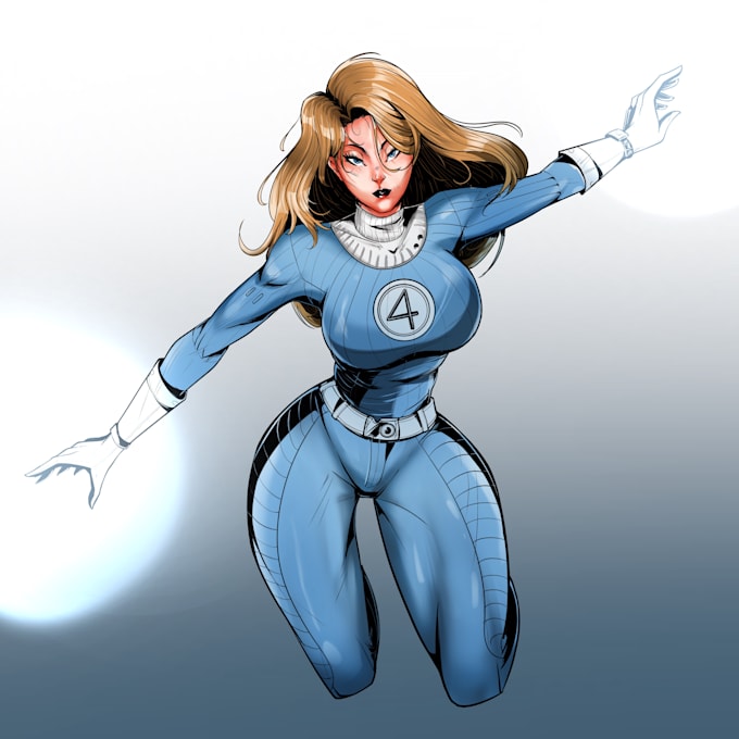 Draw like a comics illustration in my style by Hyumar14 | Fiverr