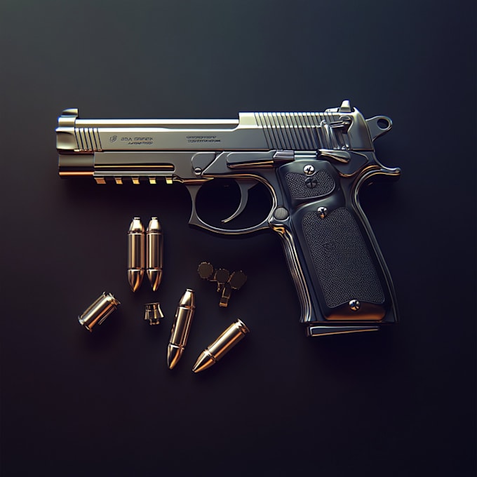 Create 3d game art modeling weapons and props for unity by Riccafuller | Fiverr