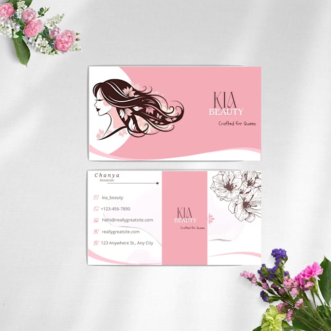 Design your business card within 3 hour by Nayana_n_srini | Fiverr