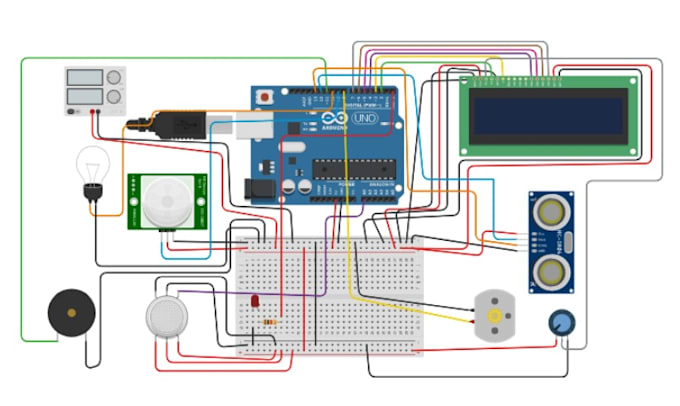 Do Arduino Programming And Circuit Simulation In Proteus Tinkercad And