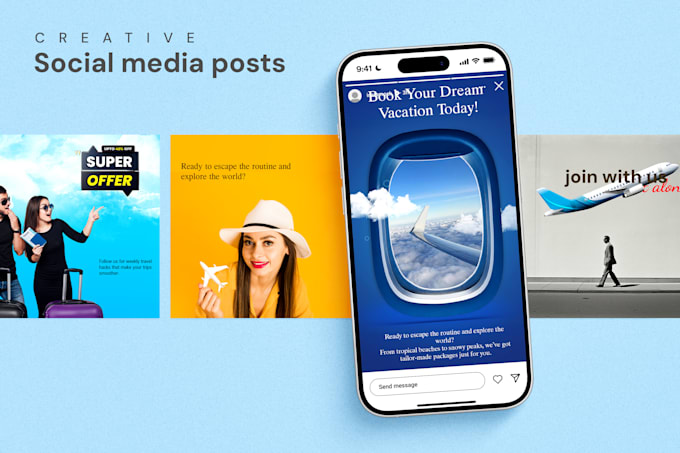 Design facebook, instagram ads, creative ad images and social media ...