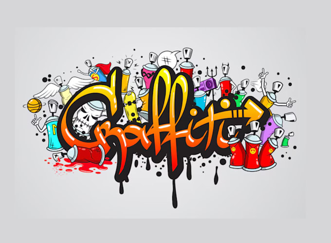 Make a hand lettering graffiti signature logo by Reeseajk | Fiverr