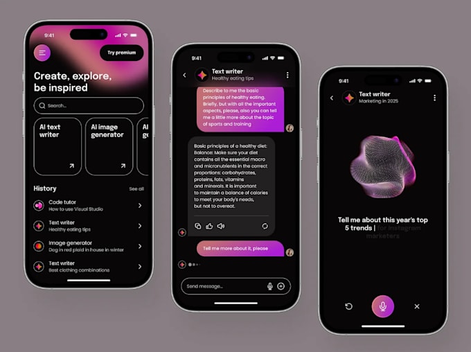 Build Ai Chatbot Ai Agent Ai Chatbot App Ai Saas Ai App Ai Mobile App By Krystianleon Fiverr