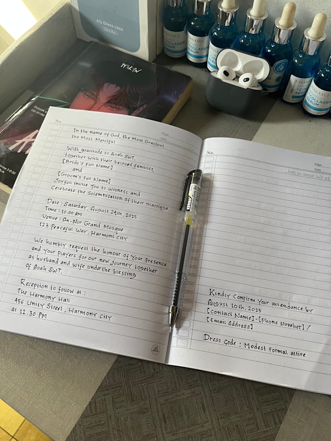 Beautiful and neat handwritten notes by Rizqialvarez | Fiverr