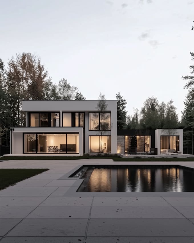 Professional architectural drawings and 3d models in revit by Alena_arh | Fiverr