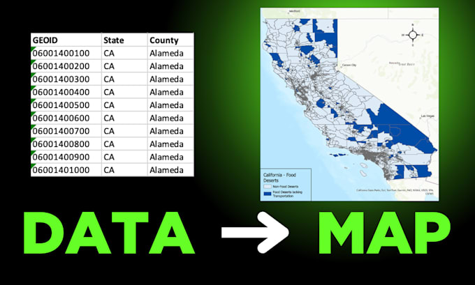 Create professional qgis maps for your data by Gmendoza_mph | Fiverr