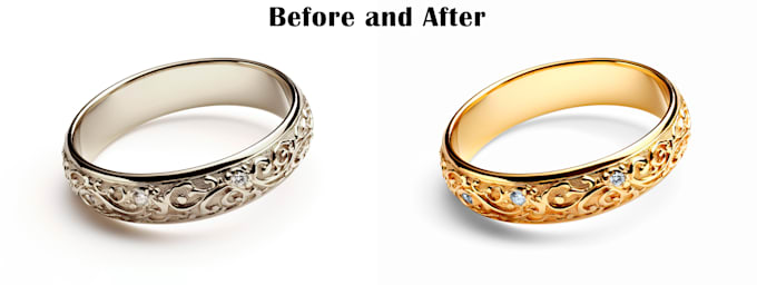 Background removal and jewelry retouching for product images by ...