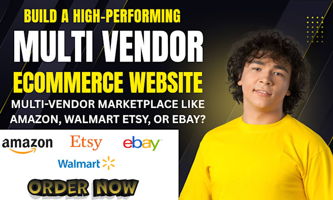 Build a high performing multi vendor ecommerce website with vendor dashboard by Naathan_cole ...