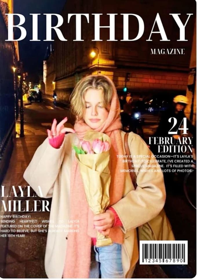 Design fashionable fake vogue magazines for you by Pachua | Fiverr