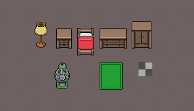 Design 16x16 pixel art tilesets for your game by Jump00man | Fiverr