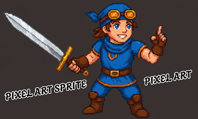 Create unique pixel art, sprites, animations, and illustrations by ...