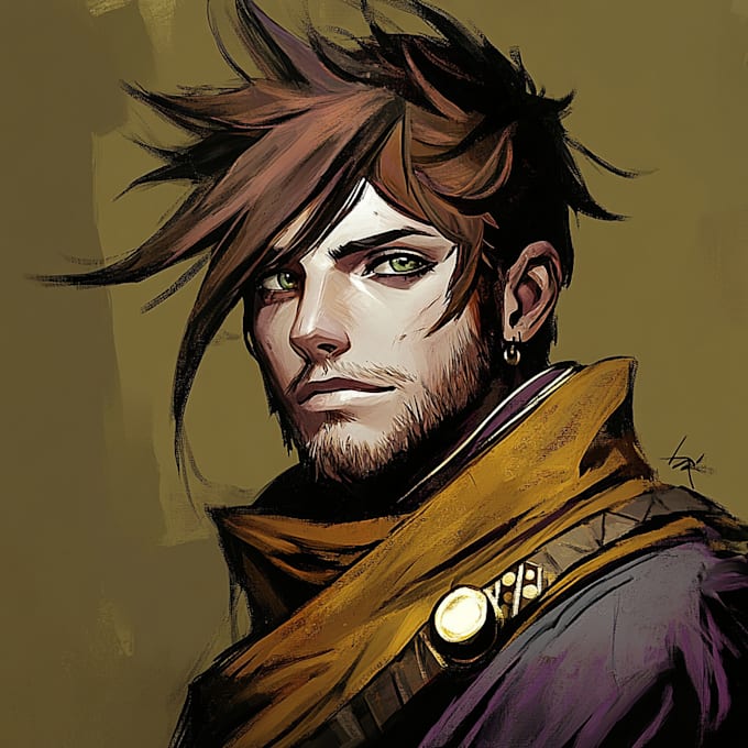 Draw your fantasy,scifi or rpg character full body or portrait by ...