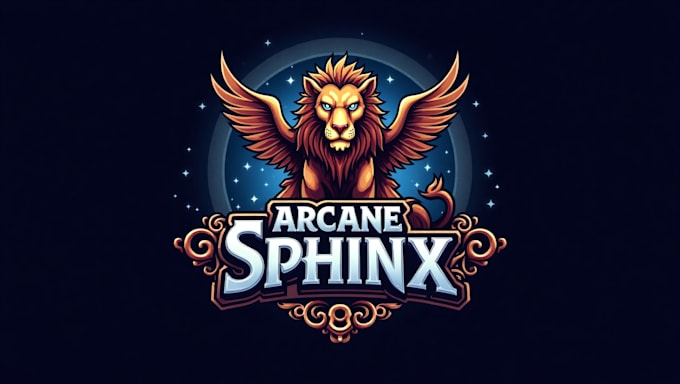 Design eye catchy arcane sphinx mascot logo for you in 12 hours by ...