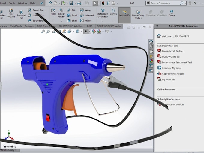 Design 3d cad models for mechanical parts and assembly, solidwork, 3d printing by Design_expt1 ...