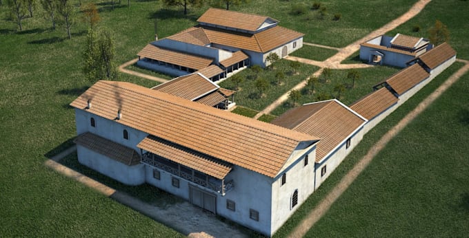 Design 3d farm building,poultry render,livestock interior,storage,farm ...