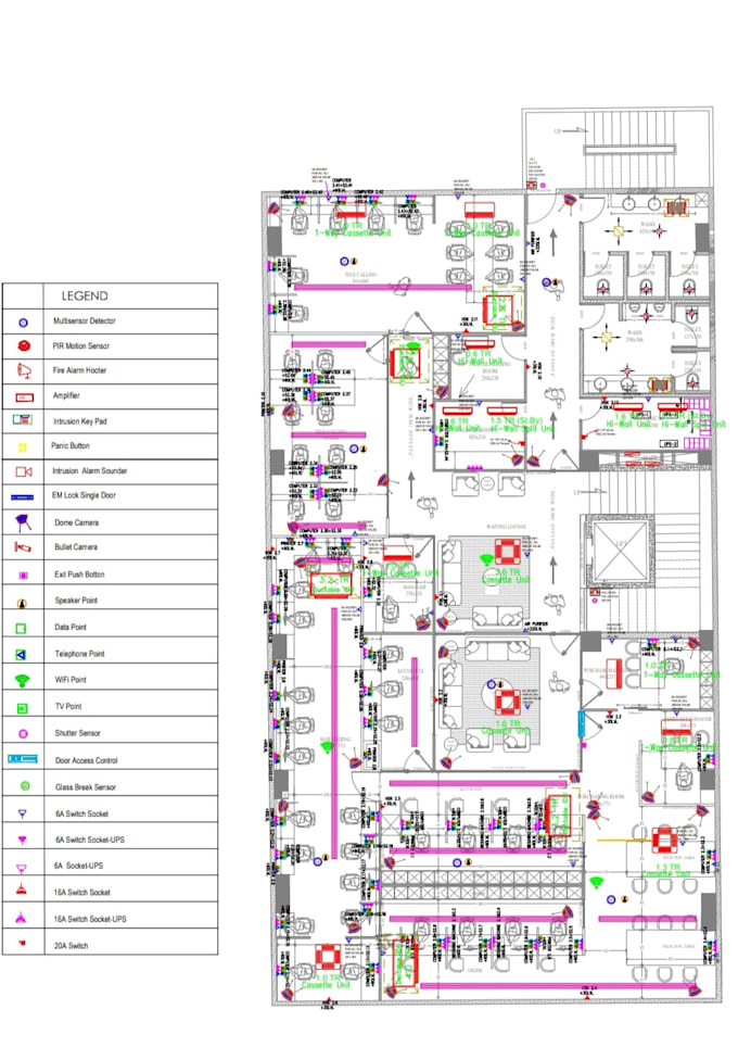 Do electrical lighting layouts,load calculations and conduit drawings by Ibmepdesignes | Fiverr