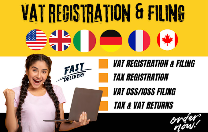 Do vat oss registration and tax filling for uk, germany, spain, italy and france by ...