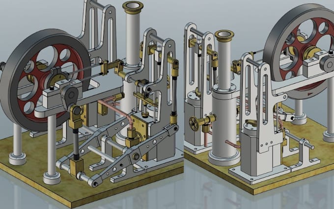 Create detailed 3d cad model for cnc 3d printing and manufacturing cad ...