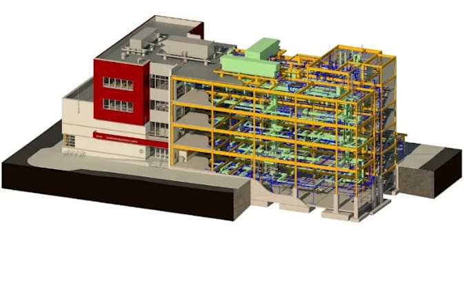Create 3d bim mep model, do mep analysis, hvac, plumbing, electrical design