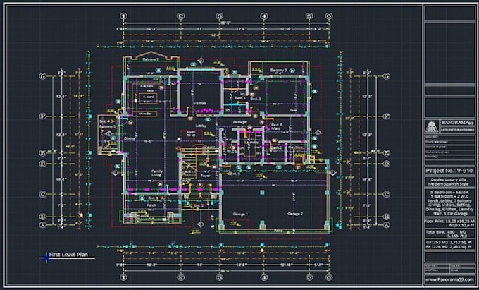 Building or estate electrical lighting plan in revit or dialux by Yeti ...