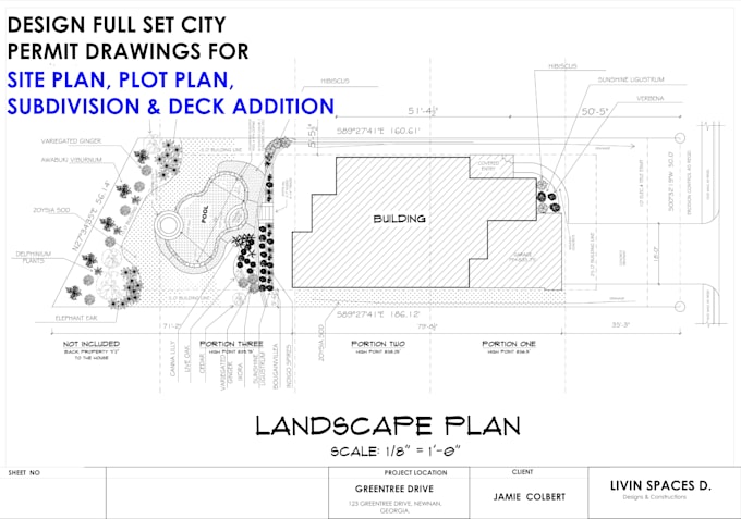 Draw site plan for your property city permit in 24 hours by ...