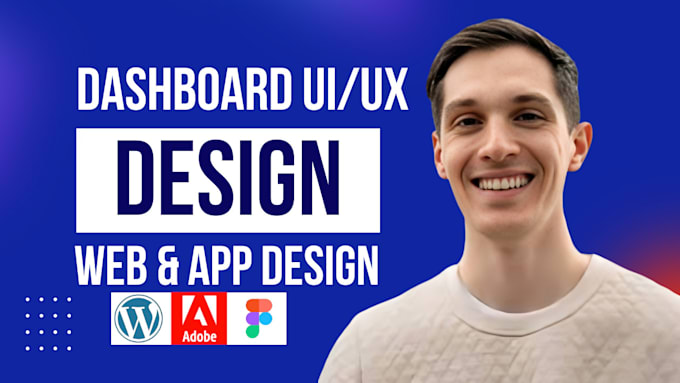 Design dashboard web app admin panel saas crm or software ux ui in figma website by Julian ...