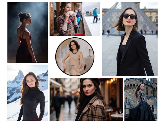Create realistic ai generated photo portraits by Dim_works | Fiverr