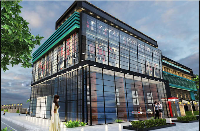 Redesign 3d supermarket, interior,supermarket render,retail stores,cgi ...