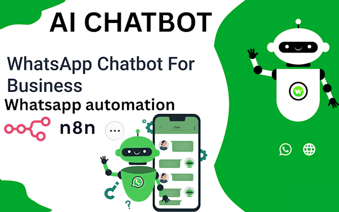 Aichatbot, whatsappchatbot, chatbot,chatgpt,n8n,whatsapp automation ...