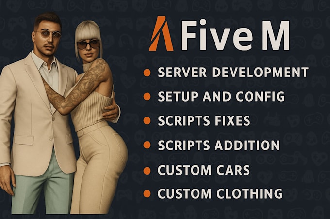 Make custom fivem peds,for fivem server, nyc map, fivem mods and fivem dev by Johsonb001 | Fiverr