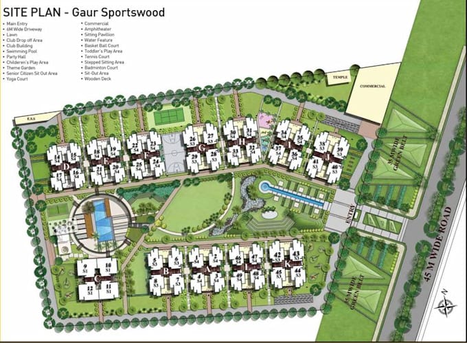 Render 2d site plan, layout plan, plot plan and landscape plan for city ...