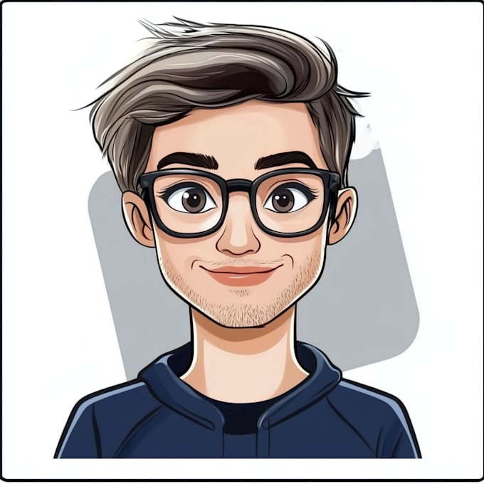 Draw cartoon avatar, cartoon character, caricature, logo by Graadauc ...