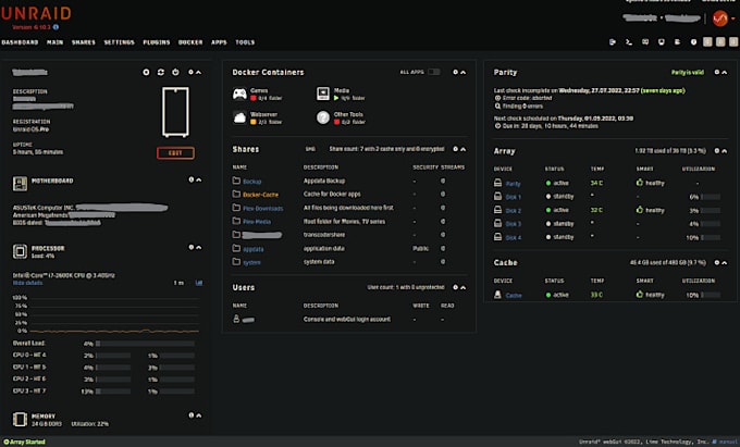 Expertly troubleshoot, install and configure your unraid server by Ushieafo3 | Fiverr