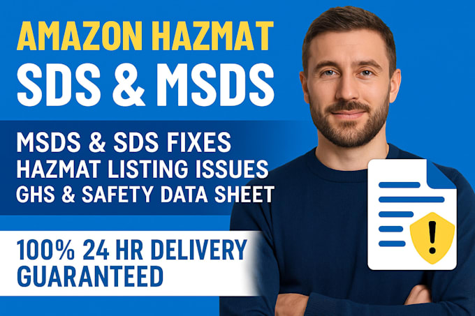 Sds amazon hazmat, msds safety data sheet, approved amazon compliance ...