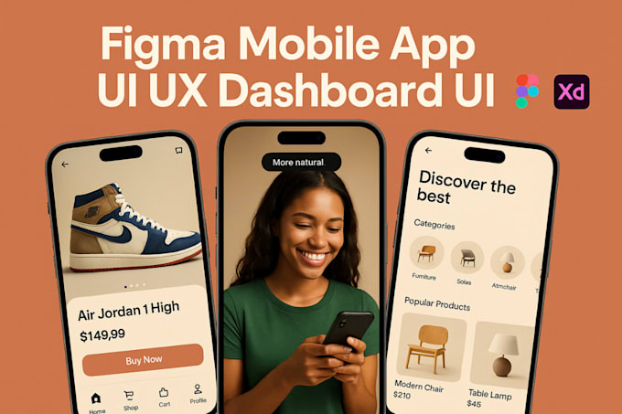 Ui ux design figma mobile app ui dashboard wireframe figma prototype fintech app by Novatech_nt ...