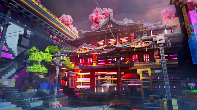 Build custom minecraft maps, minecraft spawns, minecraft lobbies ...