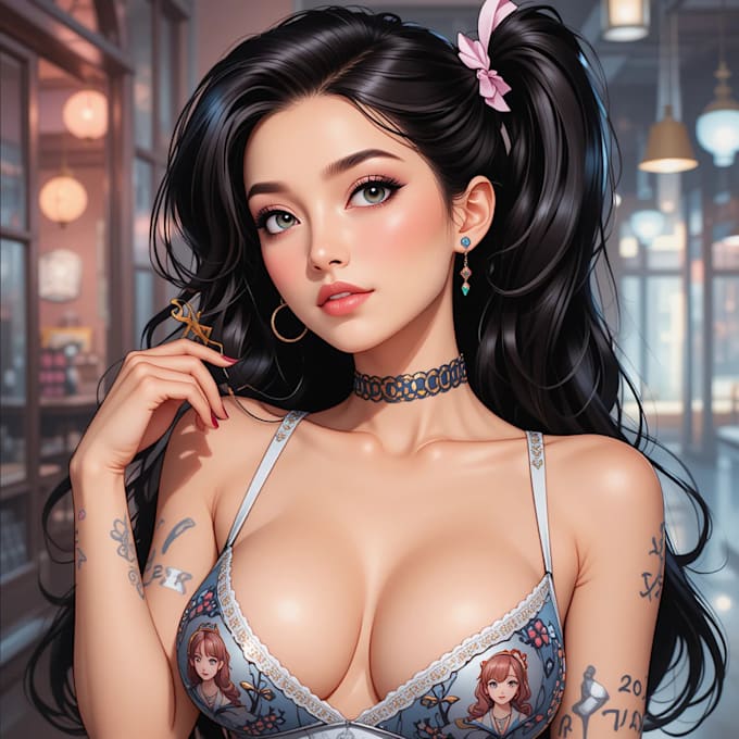 Do nsfw art pin up girl fanarts and oc for you by Gripypus | Fiverr