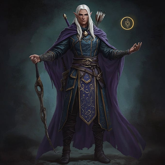 Make a dnd character art and dnd art to do by Stronerpilar | Fiverr