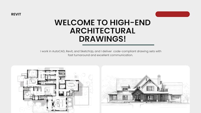 Architectural, mep and structural drawings in revit