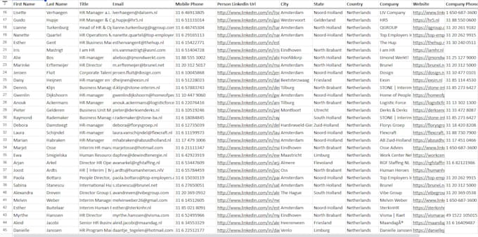 Provide b2b lead generation, linkedin leads and direct phone for your ...
