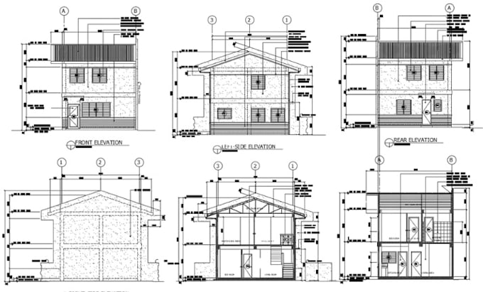 Draftsman floor plan, site plan, in revit autocad,and stamp ...