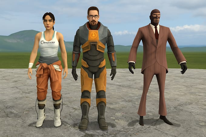 Model,edit,rig,animate vrchat avatar vroid vrm gmod 3d character vr world unity by Ridopac | Fiverr