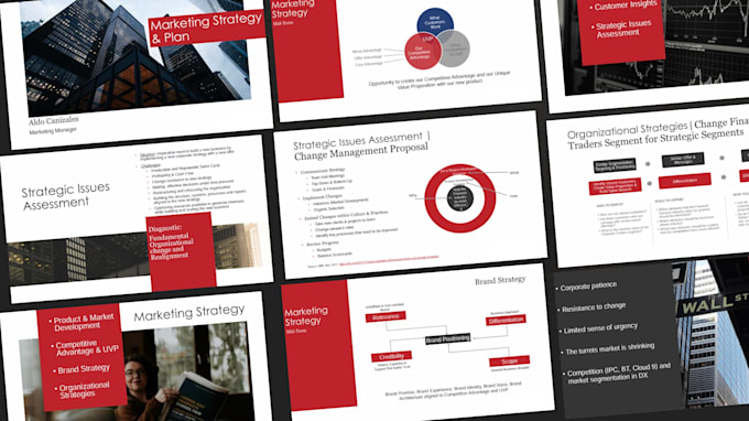 Design an engaging presentation, pitch deck in powerpoint google slides ...