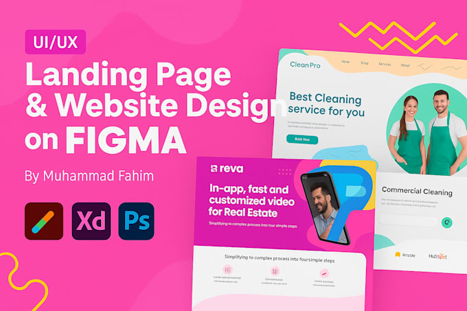 Build a high converting landing page design using figma ui ux and wordpress by Mick6001 | Fiverr