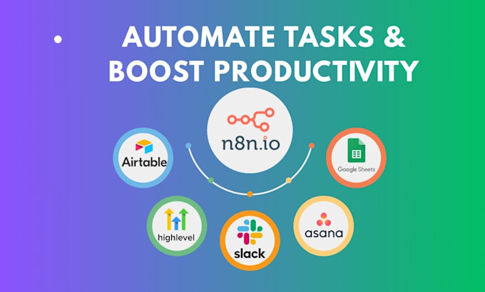 Automate tasks in n8n zapier go high level ghl make airtable agentic ai workflow by Indaboskee ...