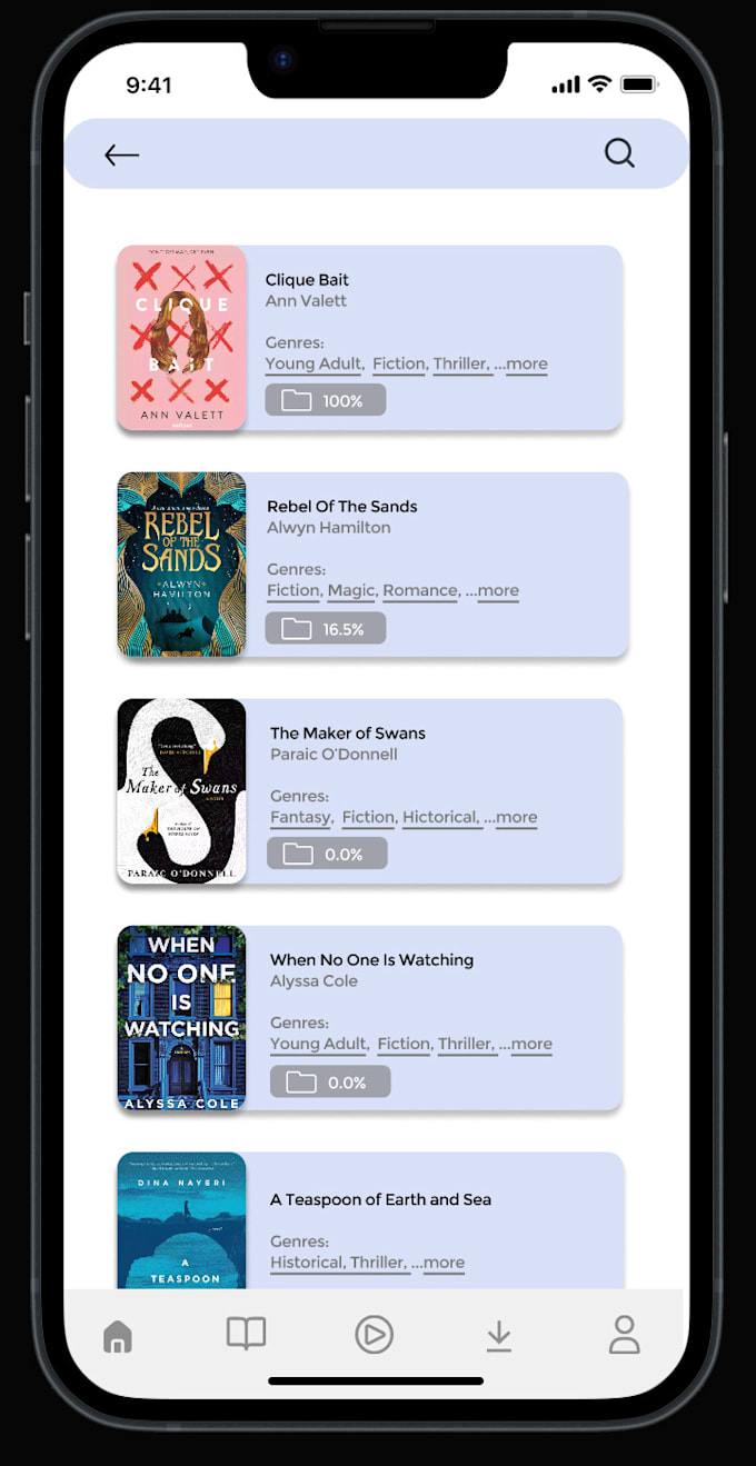 Design modern mobile apps in figma by T1ngchen | Fiverr