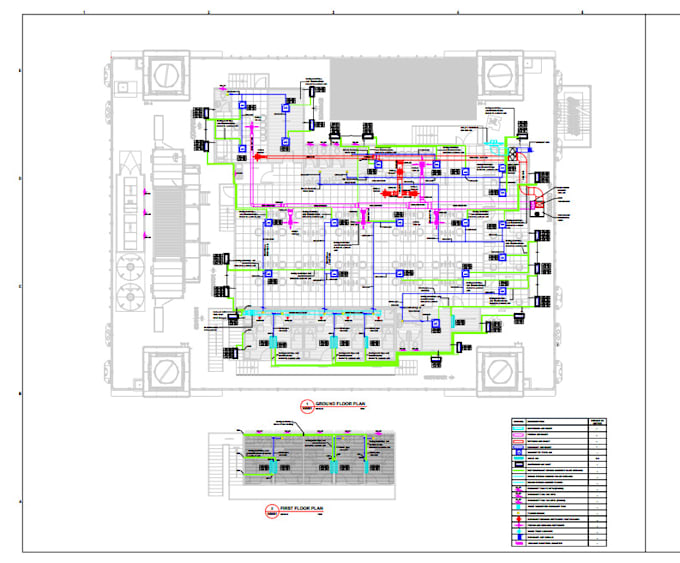 Design mep plumbing hvac design electrical drawing by Muzammil_iftikh ...