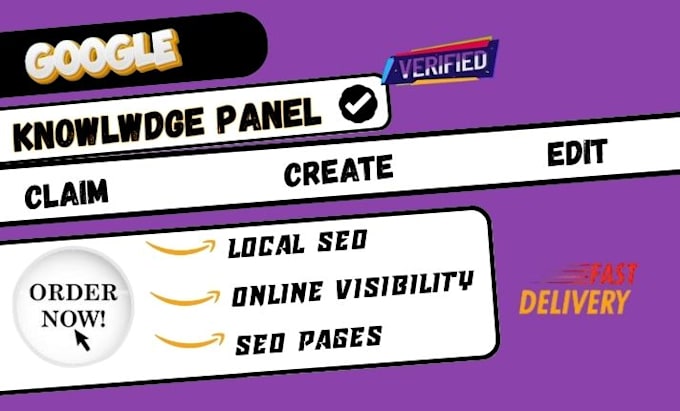 Create a verified goggle knowledge panel for all categories by Joseph_digit9 | Fiverr