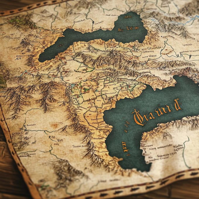 Create your fantasy map for dnd by Gizeldouch | Fiverr